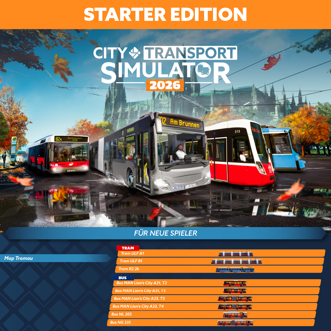 CTS 2026: Starter Edition – City Transport Simulator 2026