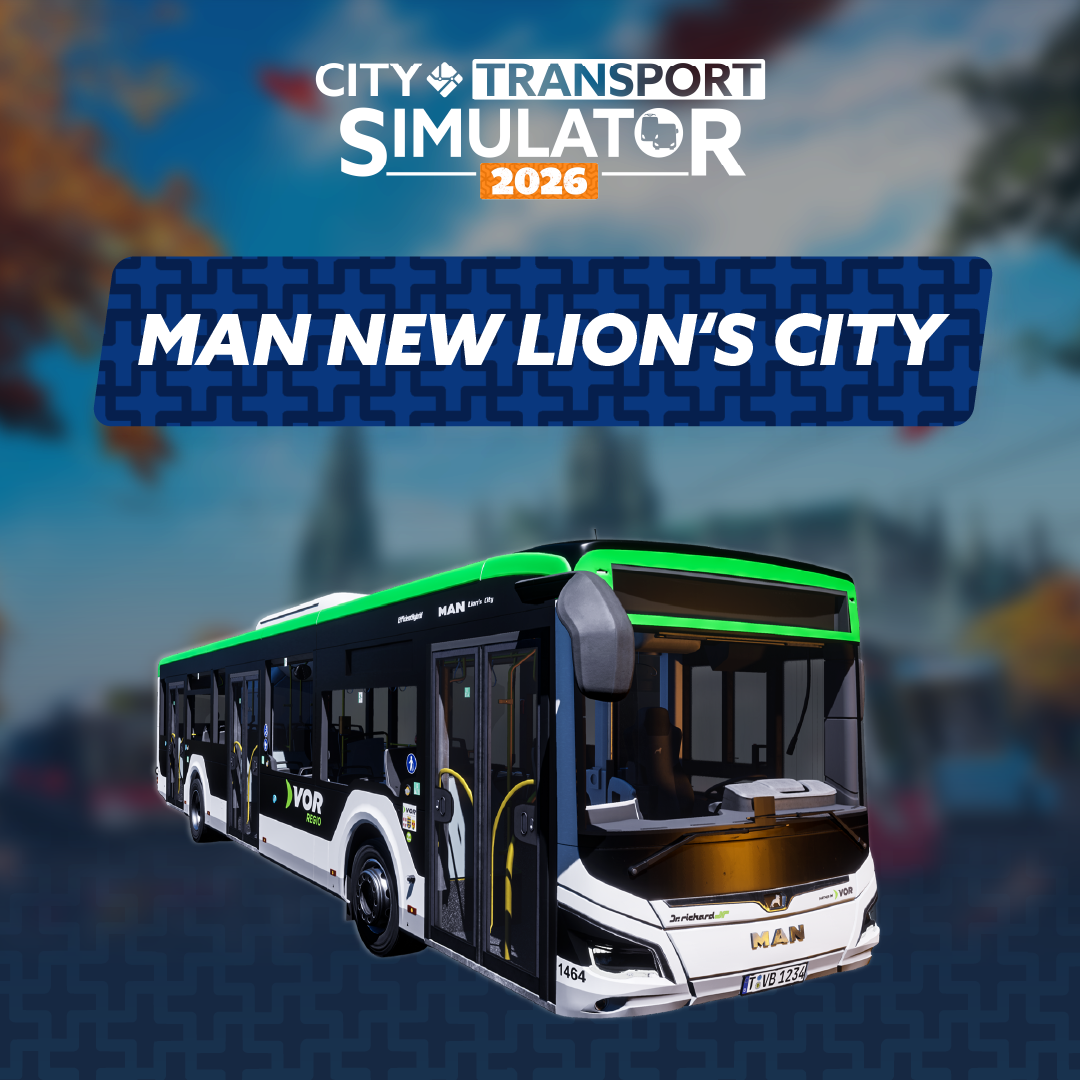 MAN New Lion's City – City Transport Simulator 2026