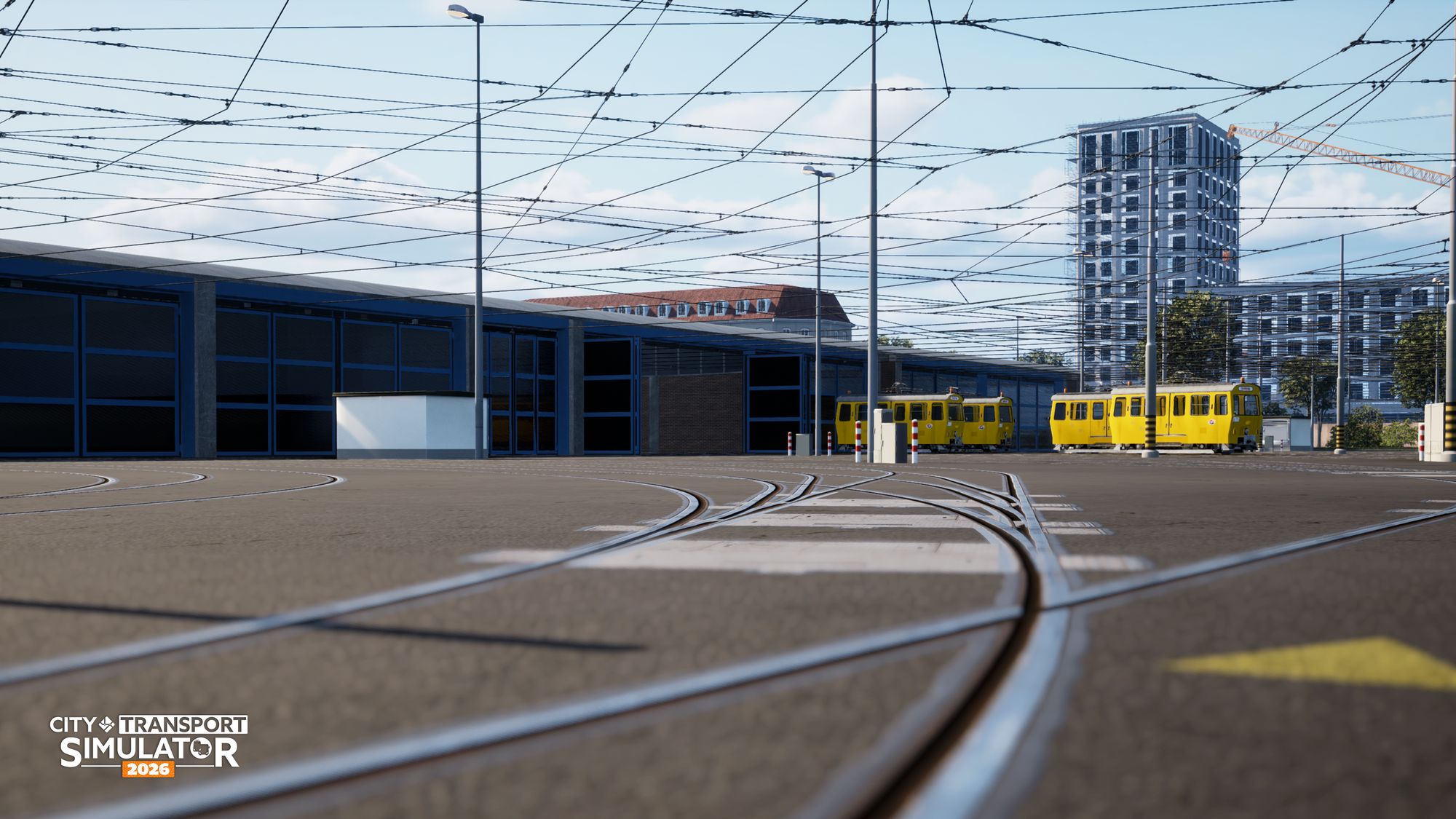 Map DLC: Tram Depot + Southern-Route – City Transport Simulator 2026