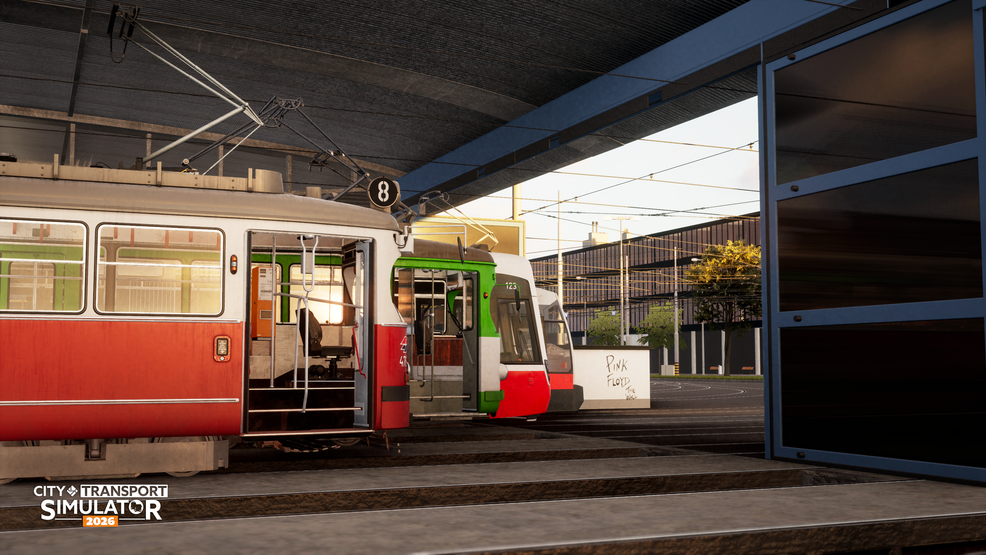 Map DLC: Tram Depot + Southern-Route – City Transport Simulator 2026
